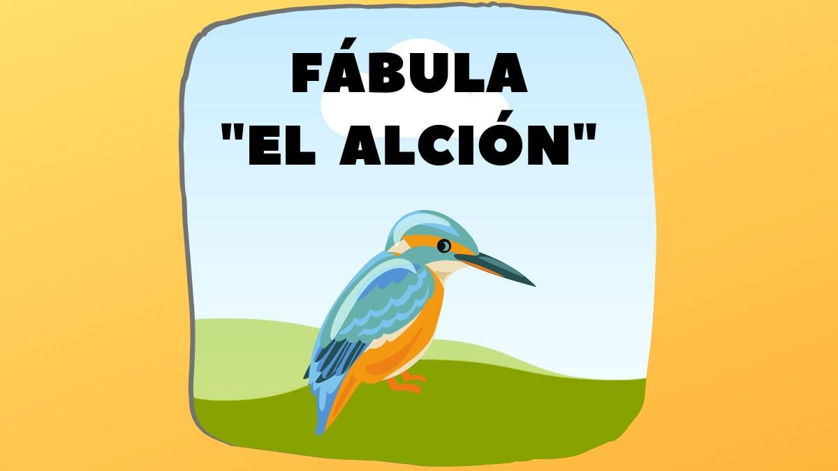 Fábula El Alción - Fábulas de Esopo